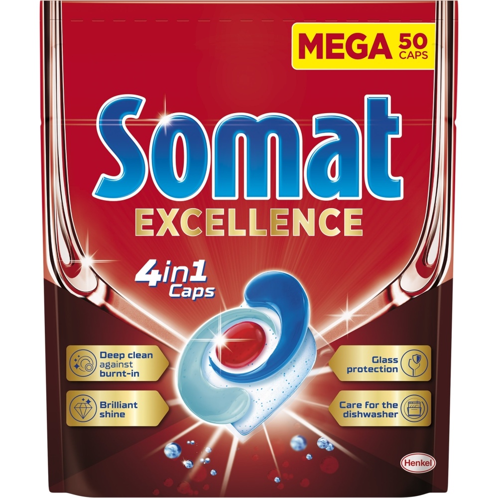 Tablete SOMAT Excellence 4in1 50kom - Cenoteka