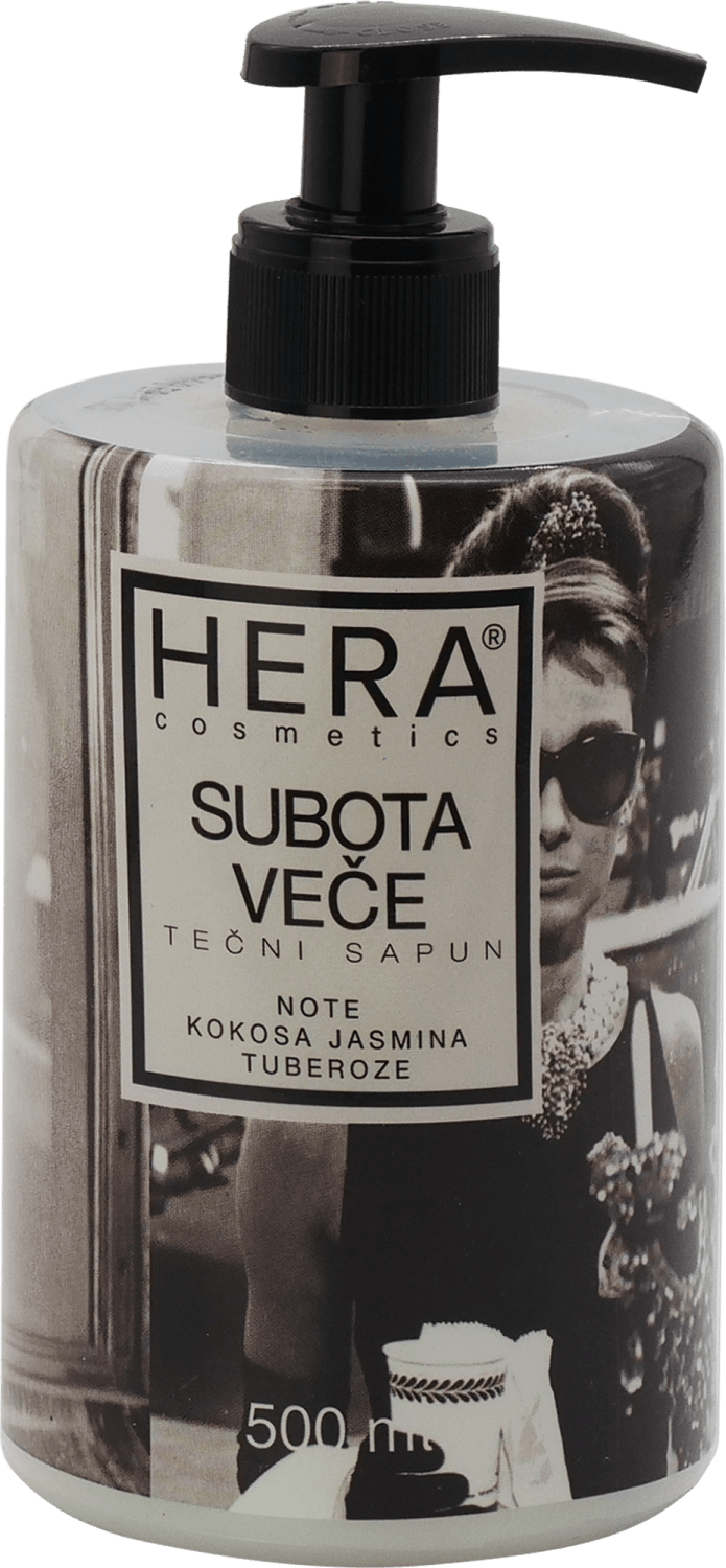 HERA subota uveče tečni sapun 500ml - Cenoteka