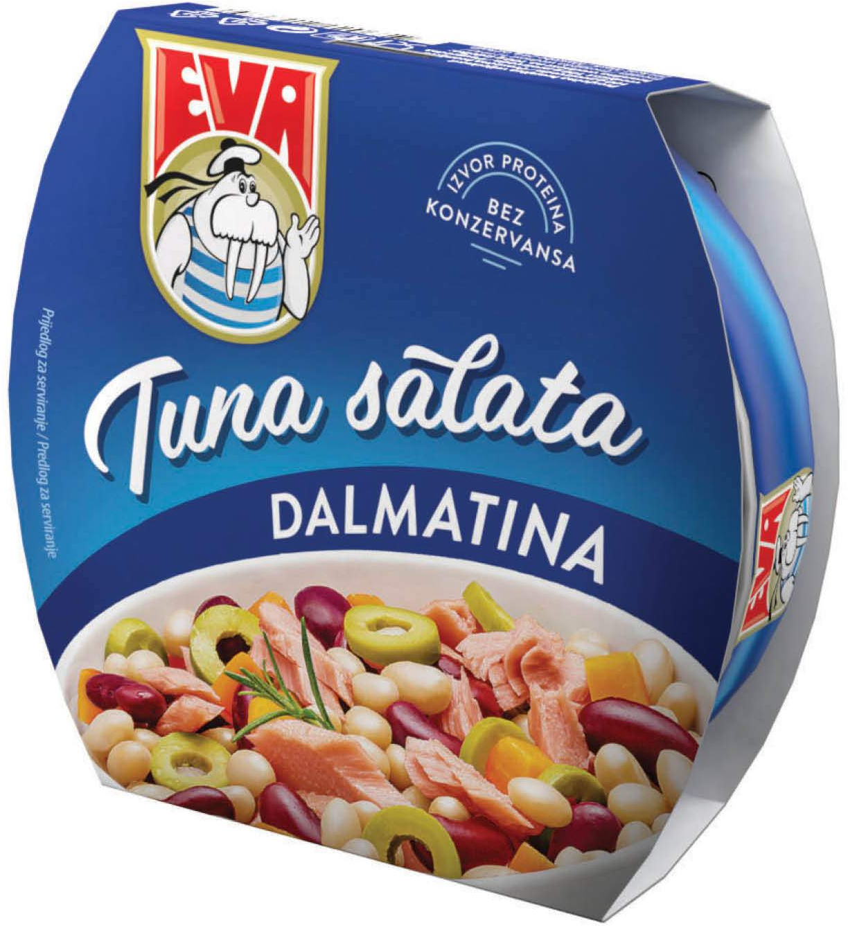 Tunjevina EVA salata Dalmatina 160g - Cene i Akcije