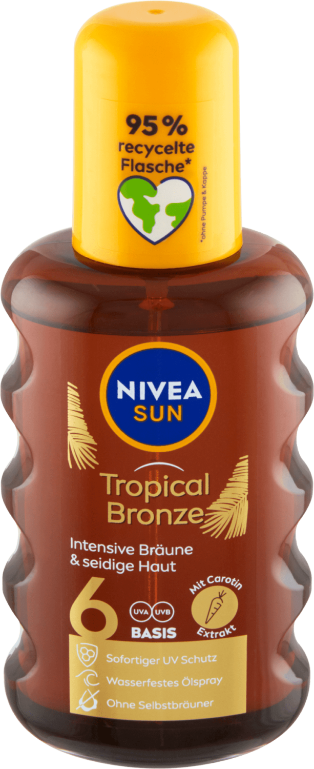 Ulje za sunčanje NIVEA sun tropical bronze SPF6 200ml - Cenoteka