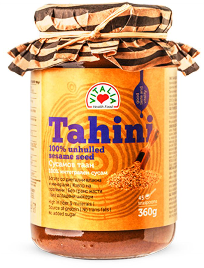 Integralni tahini VITALIA susam 360g - Cenoteka