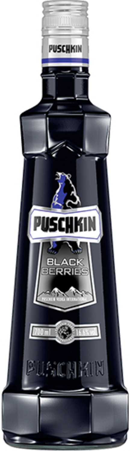 Vodka PUSCHKIN Black sun 0,7l - Cenoteka