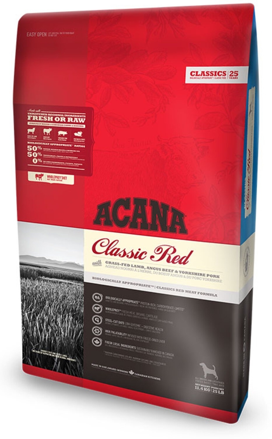 ACANA hrana za pse classic red 11,4kg - Cenoteka