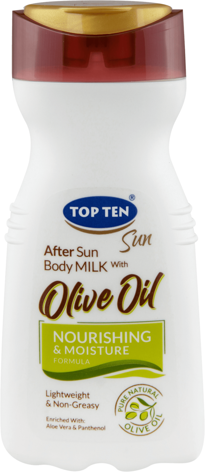 After sun TOP TEN olive oil 200ml - Cenoteka