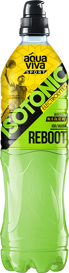 AQUA VIVA REBOOT kivi jagoda 750ml - Cenoteka