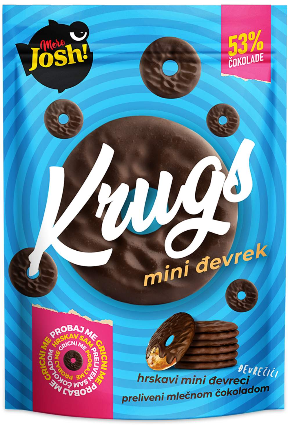 Perece JOSH bambi krugs mini đevrek 75g - Cenoteka