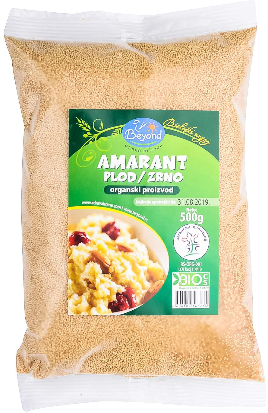 BEYOND organski amarant 500g - Cene i Akcije
