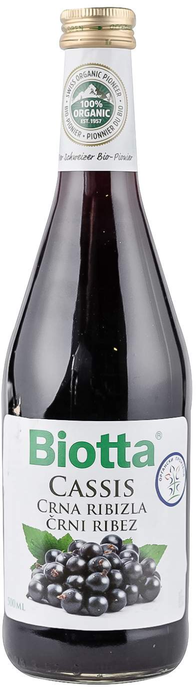 BIOTTA organski sok ribizla 500ml - Cenoteka