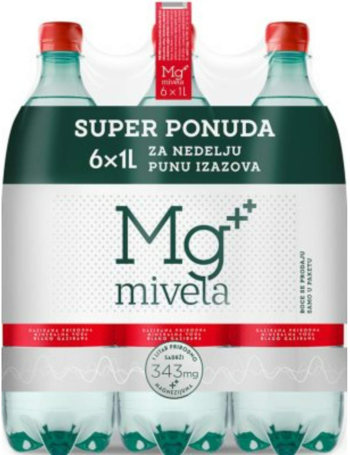 Blago gazirana voda MG MIVELA 6x1l - Cenoteka
