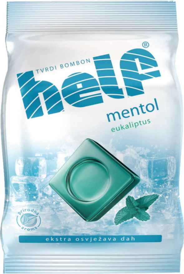Bombone HELF mentol eukaliptus 80g - Cenoteka