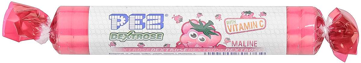 Bombone PEZ dextrose rolls malina 39g - Cenoteka