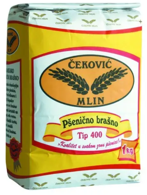 Brašno ČEKOVIĆ Mlin T-400 1kg - Cene i Akcije