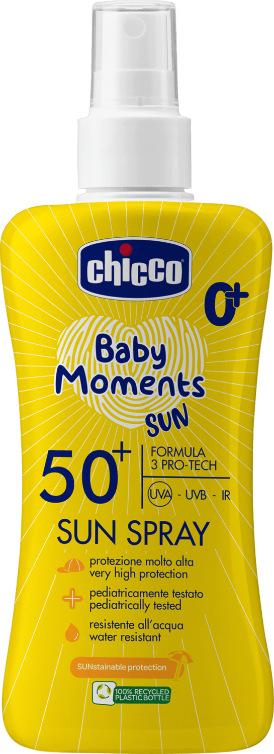 Sprej za sunčanje CHICCO Baby moments sun SPF50 150ml - Cenoteka