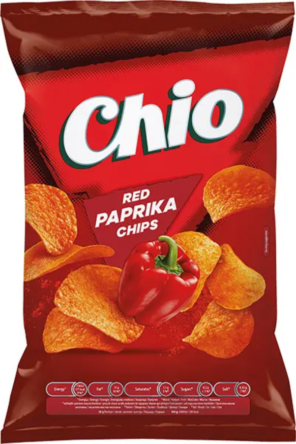CHIO čips red paprika 130g - Cenoteka