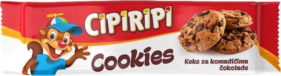 CIPIRIPI cookies čokolada 150g - Cenoteka