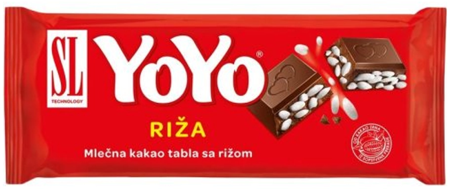 Čokolada SWISSLION Yoyo sa rižom 70g - Cenoteka