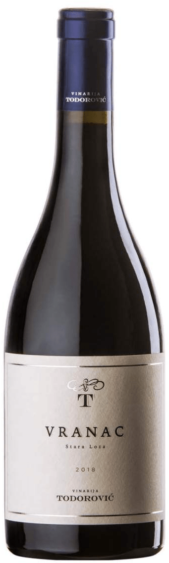 Crno vino TODOROVIĆ Vranac Potkranjski 0,75l - Cenoteka