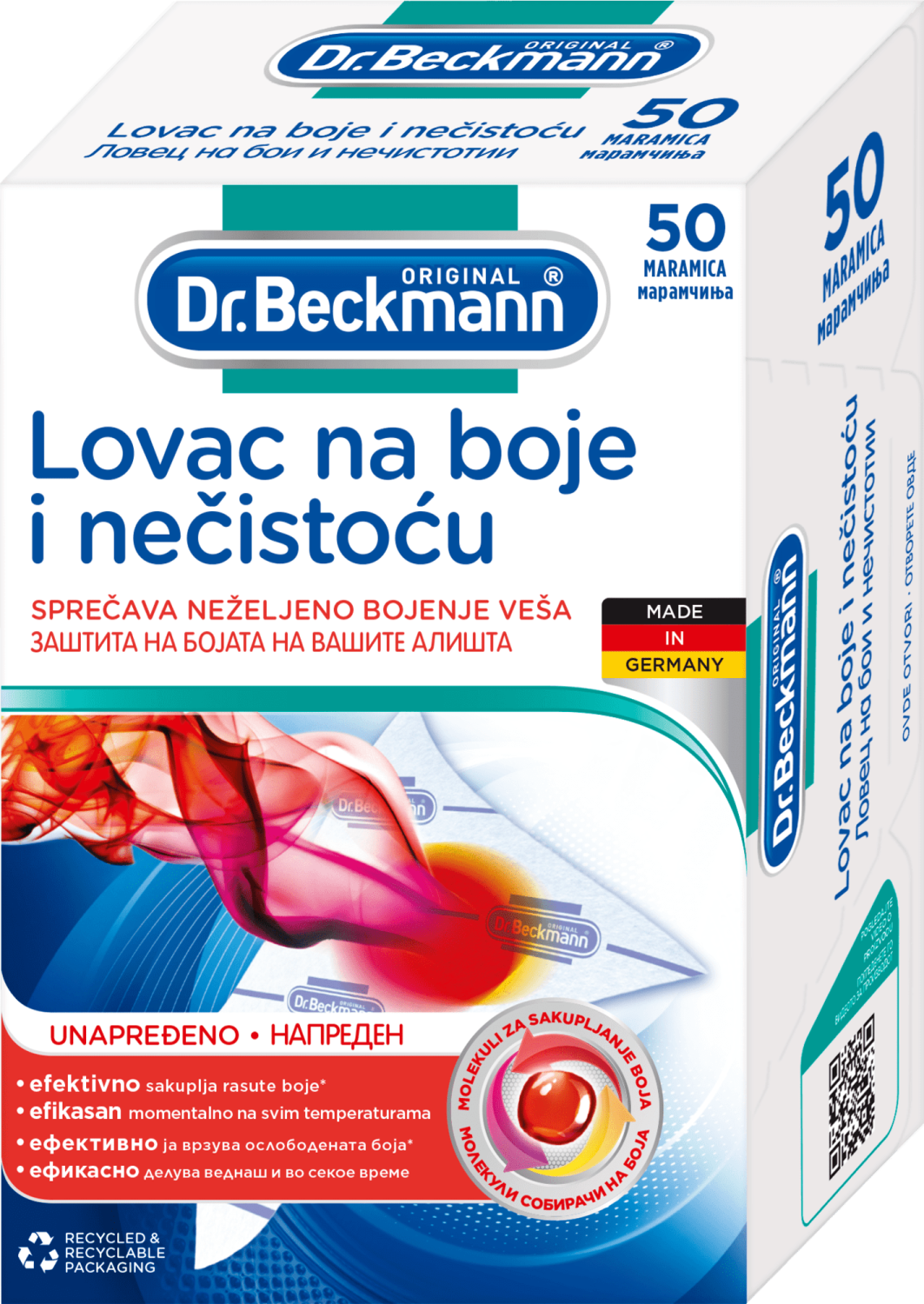 Lovac na boje DR. BECKMANN 50kom - Cenoteka