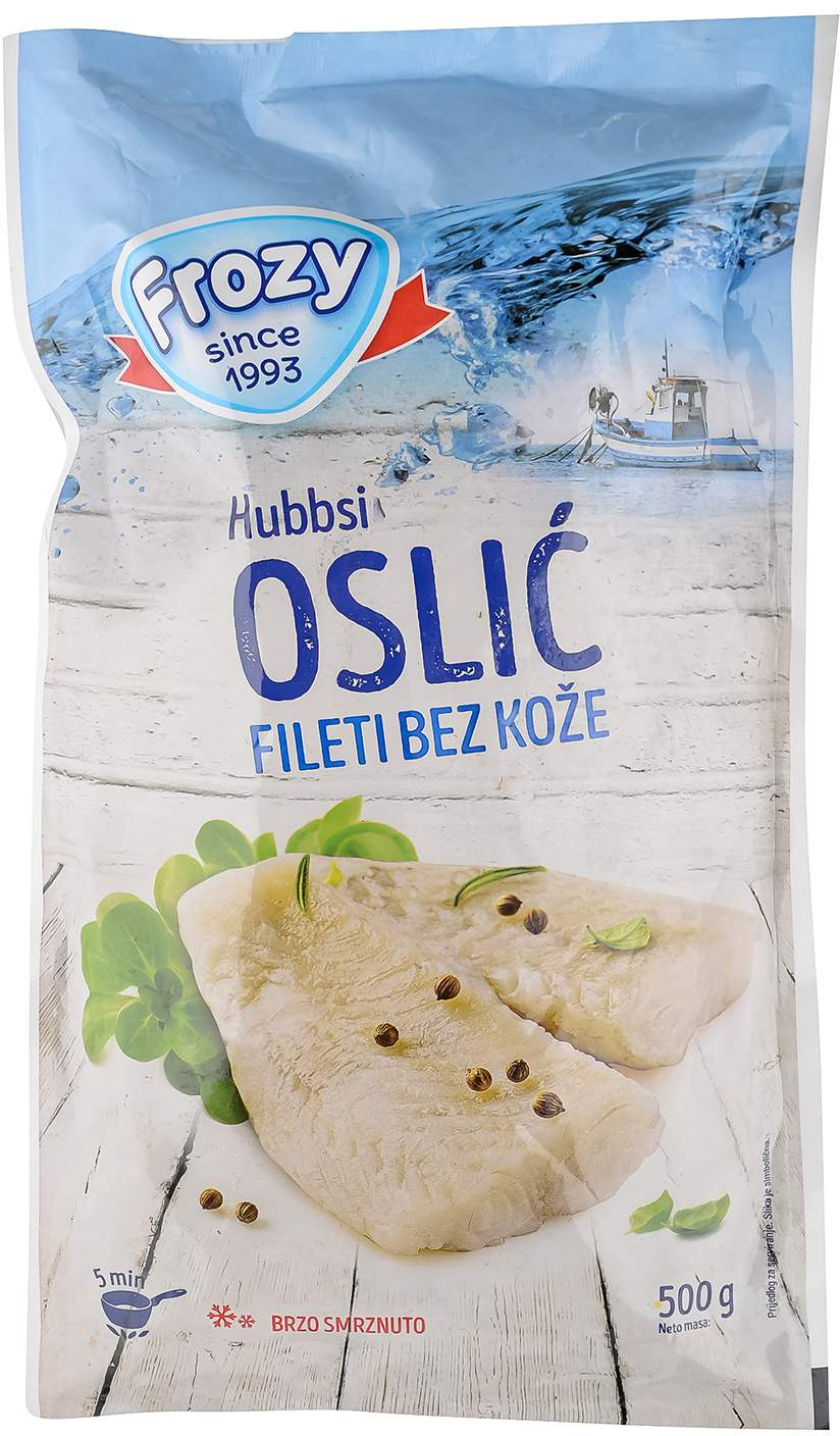 FROZY filet oslića hubbsy 500g - Cenoteka