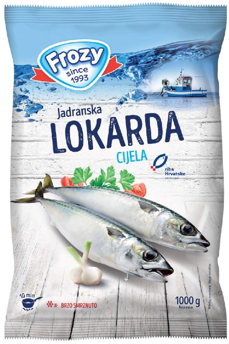 FROZY jadranska lokarda 1kg - Cenoteka