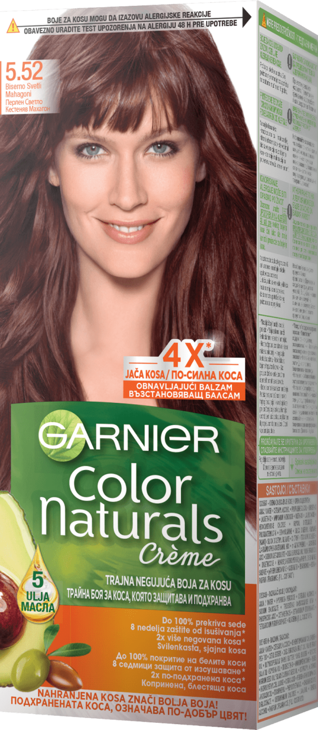 GARNIER Color Naturals farba za kosu 5.52 light mahogany - Cenoteka