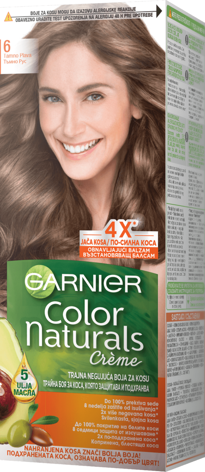GARNIER Color Naturals farba za kosu 6 dark blonde - Cenoteka