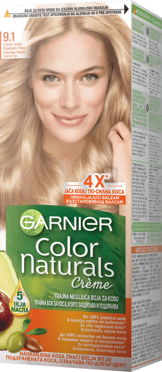 GARNIER Color Naturals farba za kosu 9.1 distinctly light ash blue - Cenoteka