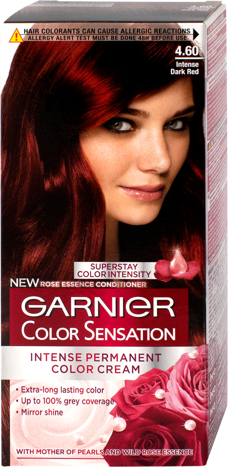 GARNIER Color Sensation farba za kosu 4.60 intense dark red - Cenoteka
