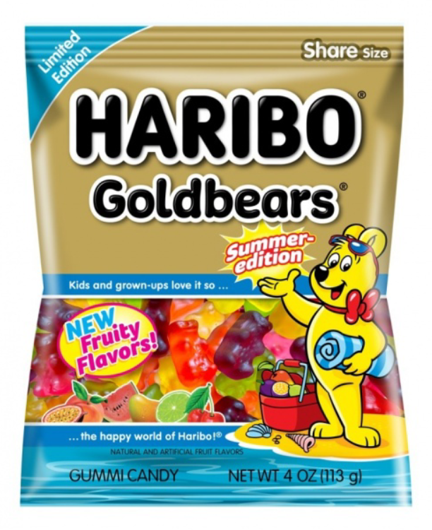Gumene bombone HARIBO goldbears summer edition 100g - Cenoteka