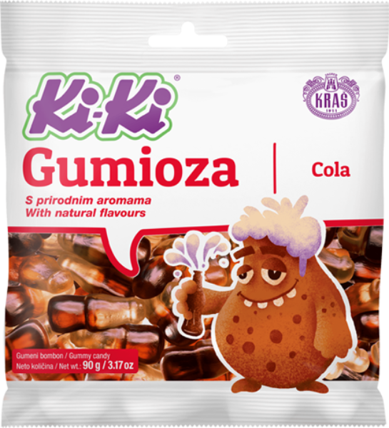 Gumene bombone KRAŠ Kiki cola 90g - Cenoteka