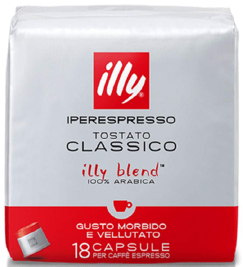 ILLY espresso kapsule classico 18kom - Cenoteka