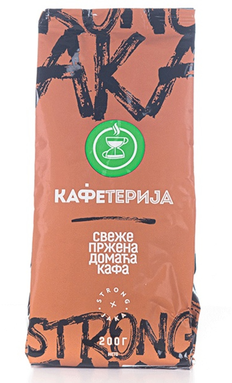 KAFETERIJA domaća kafa strong 200g - Cenoteka