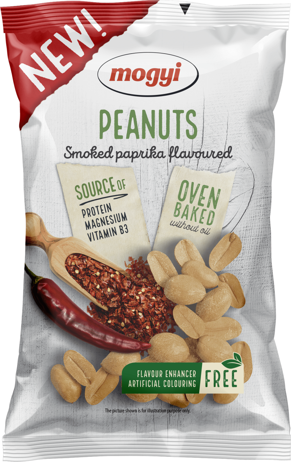 Kikiriki MOGYI suvopečeni dimljena paprika 130g - Cenoteka