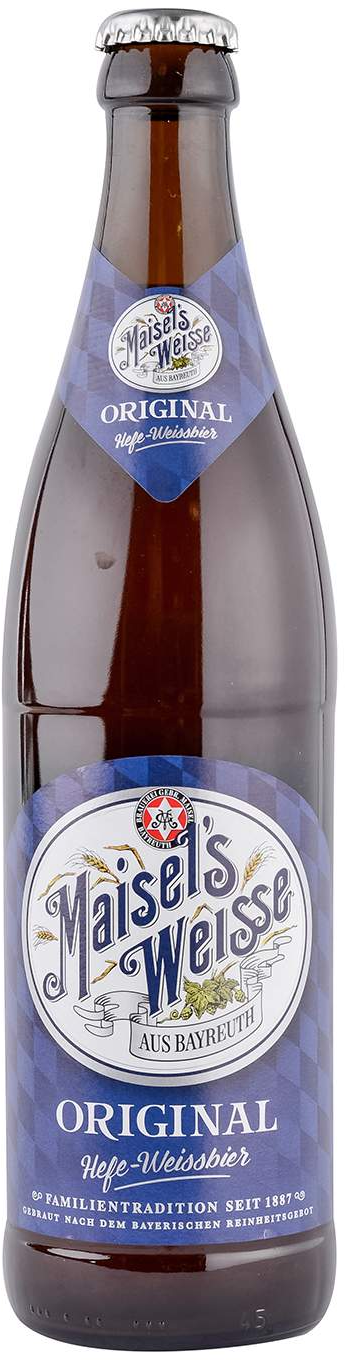 Pivo MAISEL’S weisse original 0,5l - Cenoteka