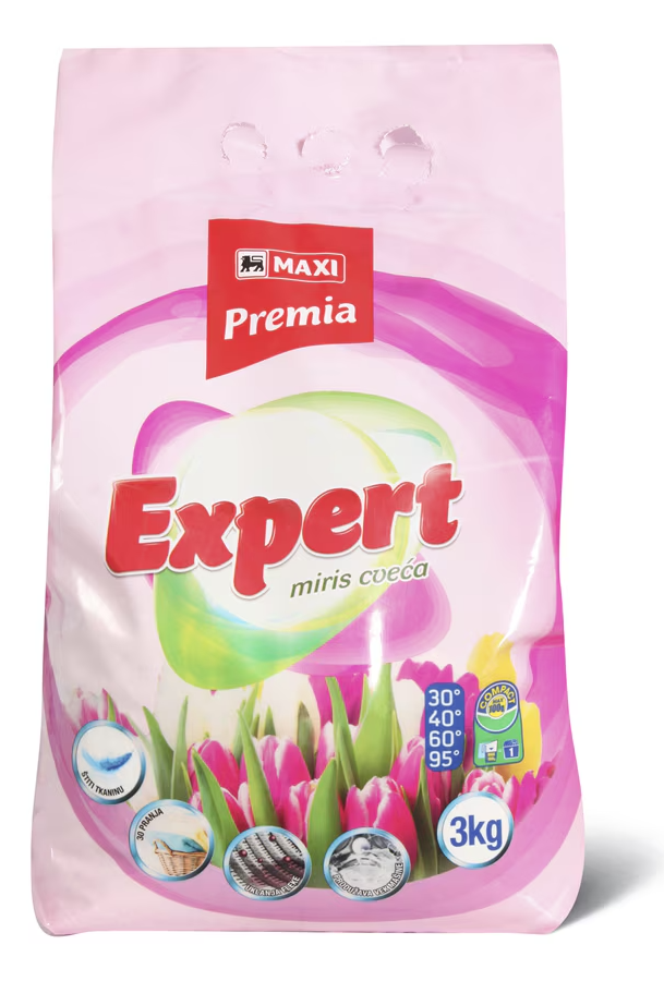 MAXI Expert deterdžent za veš 30 pranja (3kg) - Cenoteka
