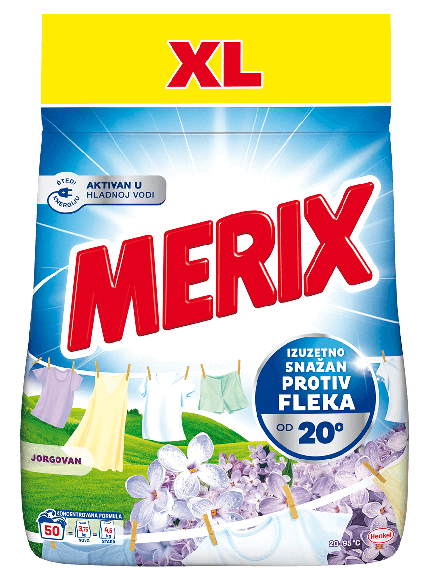 MERIX jorgovan 50 pranja (3,75kg) - Cenoteka