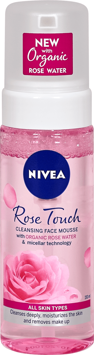 NIVEA Rose Touch pena za čišćenje lica 150ml - Cenoteka