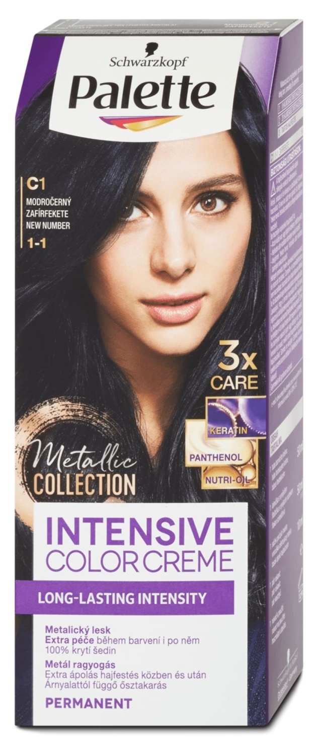 PALETTE Intensive Color farba za kosu 1.1 blue black - Cenoteka