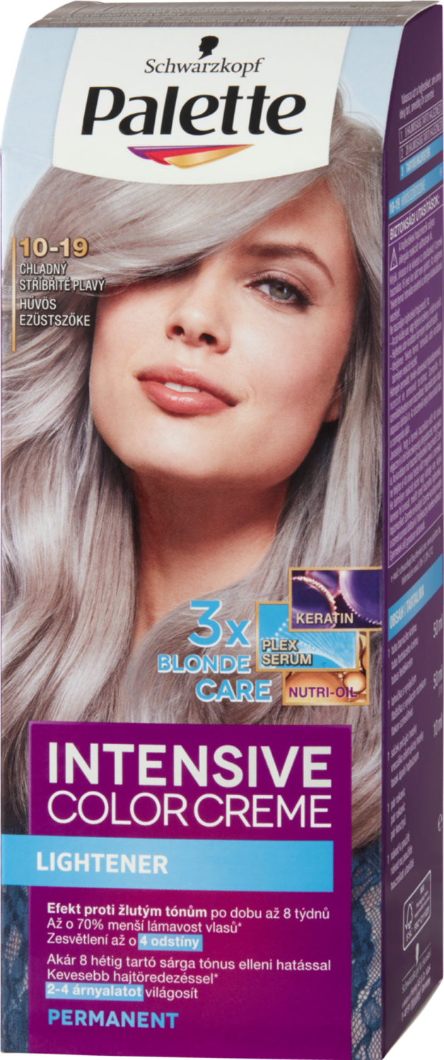 PALETTE Intensive Color farba za kosu 10.19 silver blond - Cenoteka