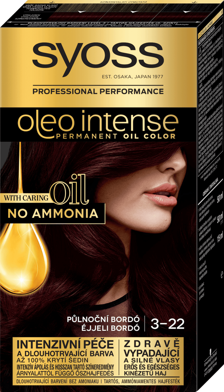 SYOSS Oleo Intense farba za kosu 3.22 dark red - Cenoteka