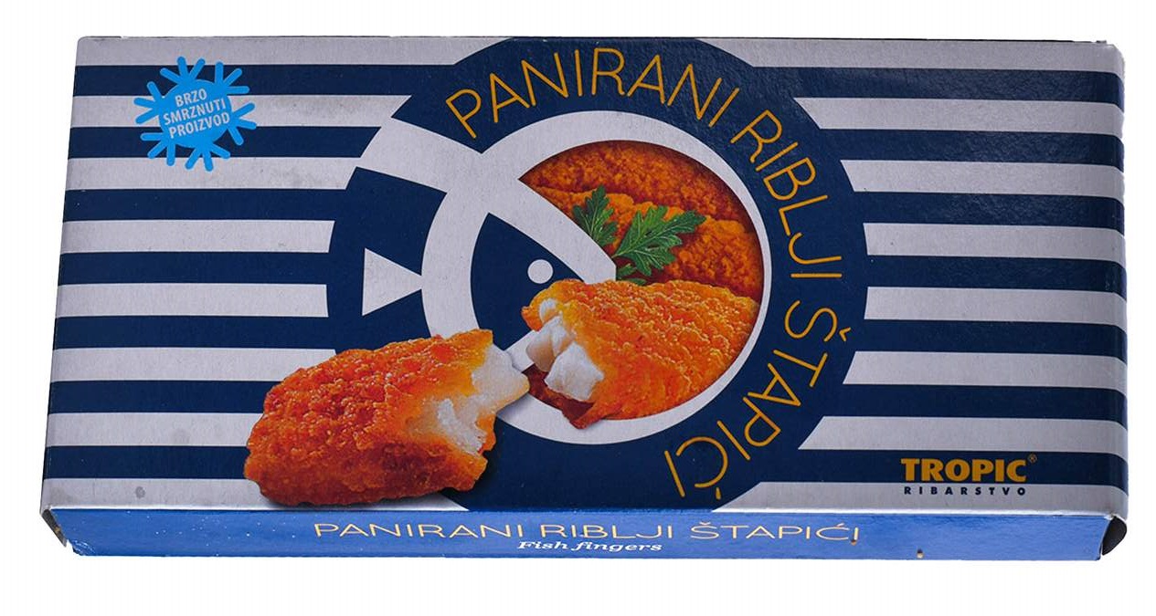 Panirani riblji štapići TROPIC 250g - Cenoteka