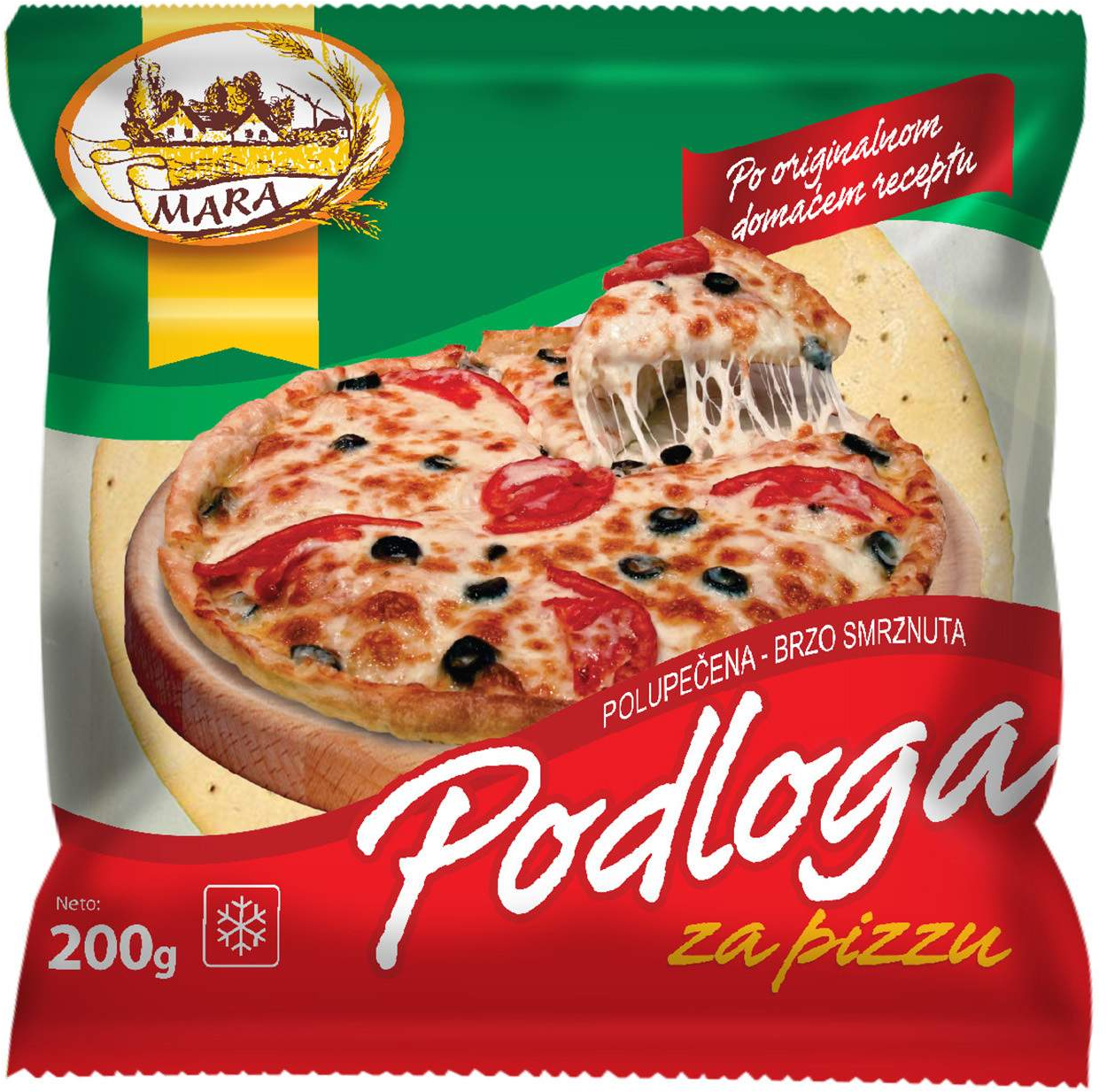 Podloga za picu MARA 200g - Cenoteka