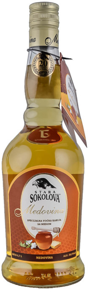 Rakija STARA SOKOLOVA Medovina 0,7l - Cenoteka