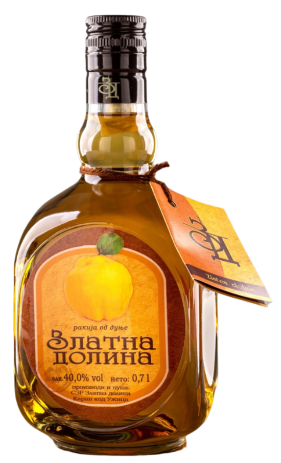 Rakija ZLATNA DOLINA dunja 0,7l - Cenoteka