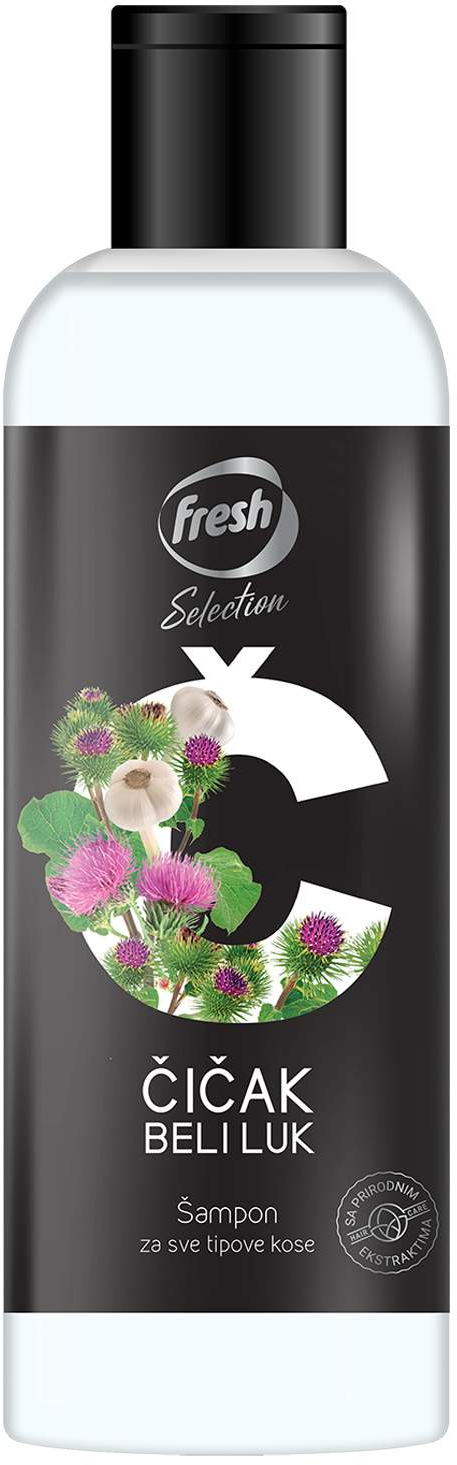 Šampon FRESH čičak beli luk 1l - Cenoteka