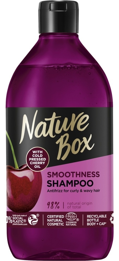 Šampon NATURE BOX cherry 385ml - Cenoteka