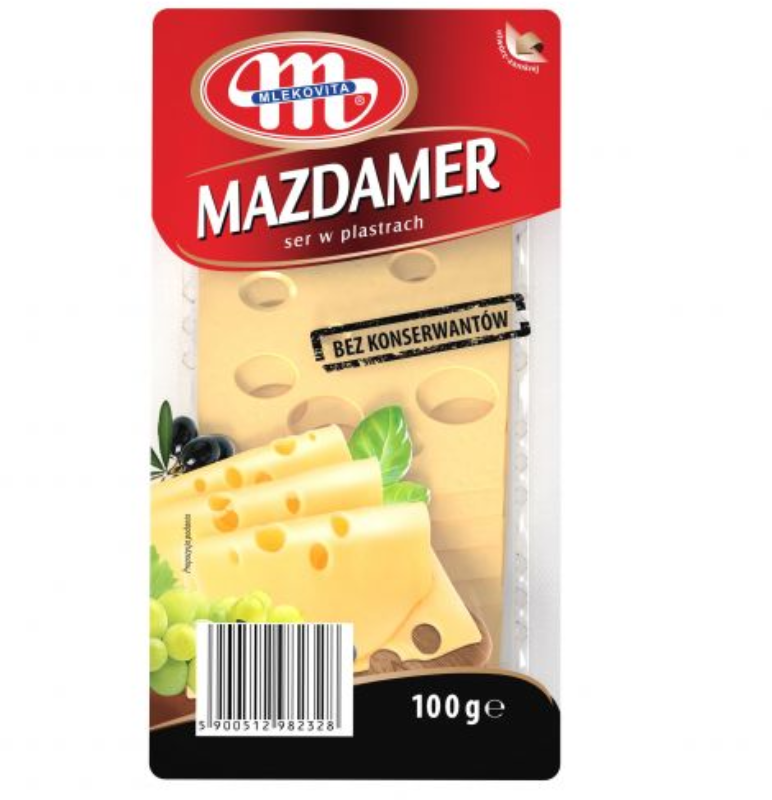 Sir MLEKOVITA Masdamer slajs 100g - Cenoteka