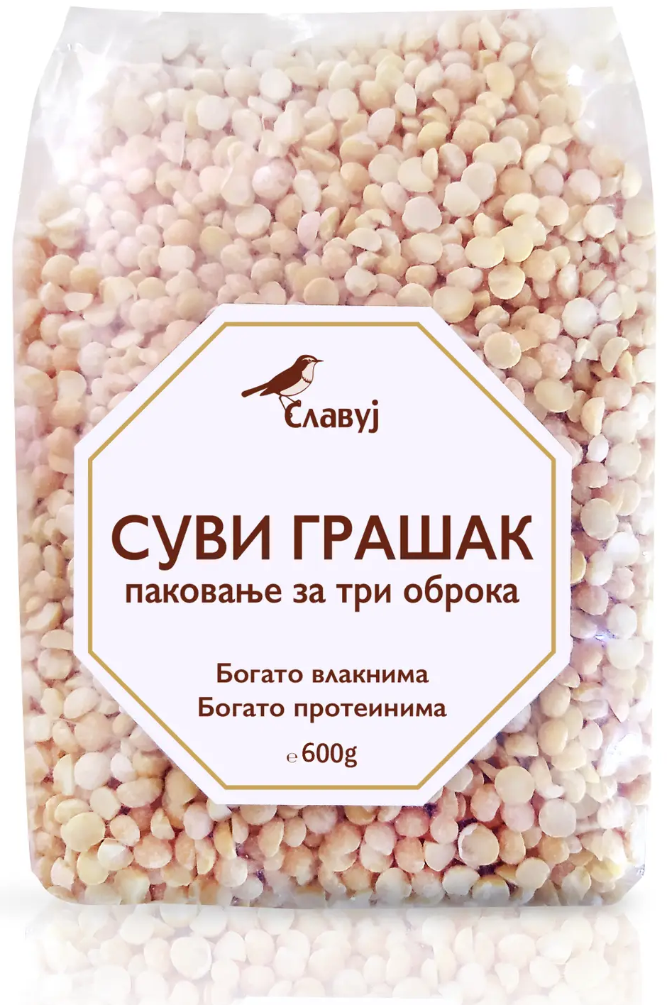 SLAVUJ suvi grašak 600g - Cenoteka