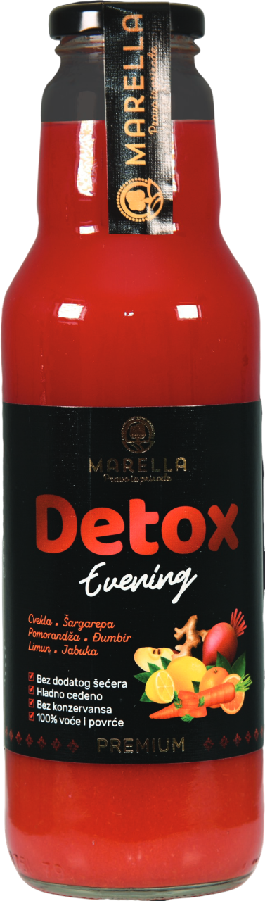 Sok MARELLA detox evening 750ml - Cenoteka