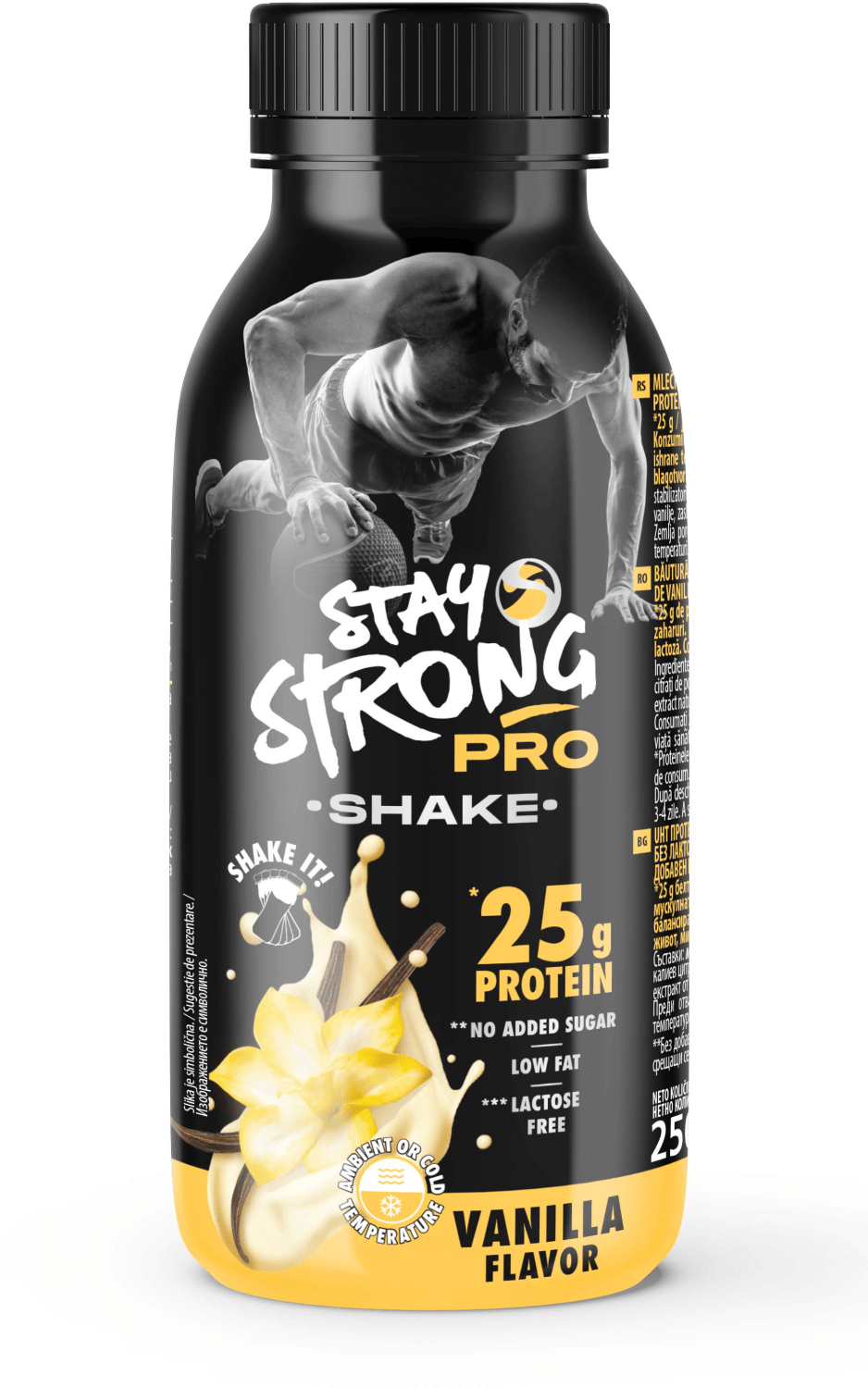 STAY STRONG Pro proteinski šejk vanila 250ml - Cenoteka